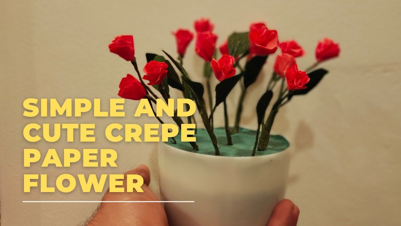 EASY IDEA TO MAKE SMALL PAPER FLOWERS YouTube easy-idea-to-make-small-paper-flowers-youtube