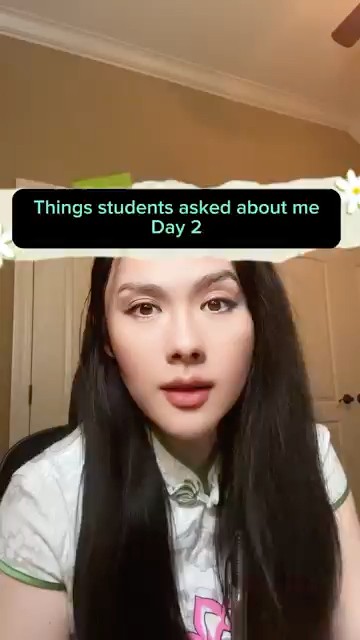 Ss have asked many questions. Trying to immerse you in the language and ...