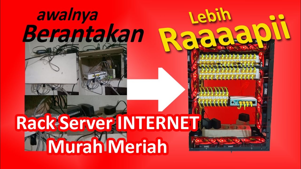 Server Jaringan RT RW NET dari barang bekas - YouTube