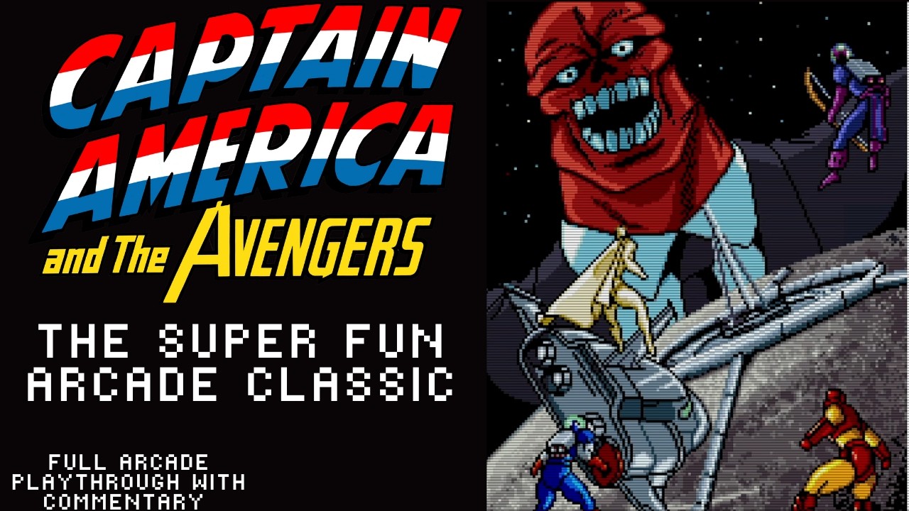 Captain America and the Avengers (1991) Full Arcade Game Playthrough ...