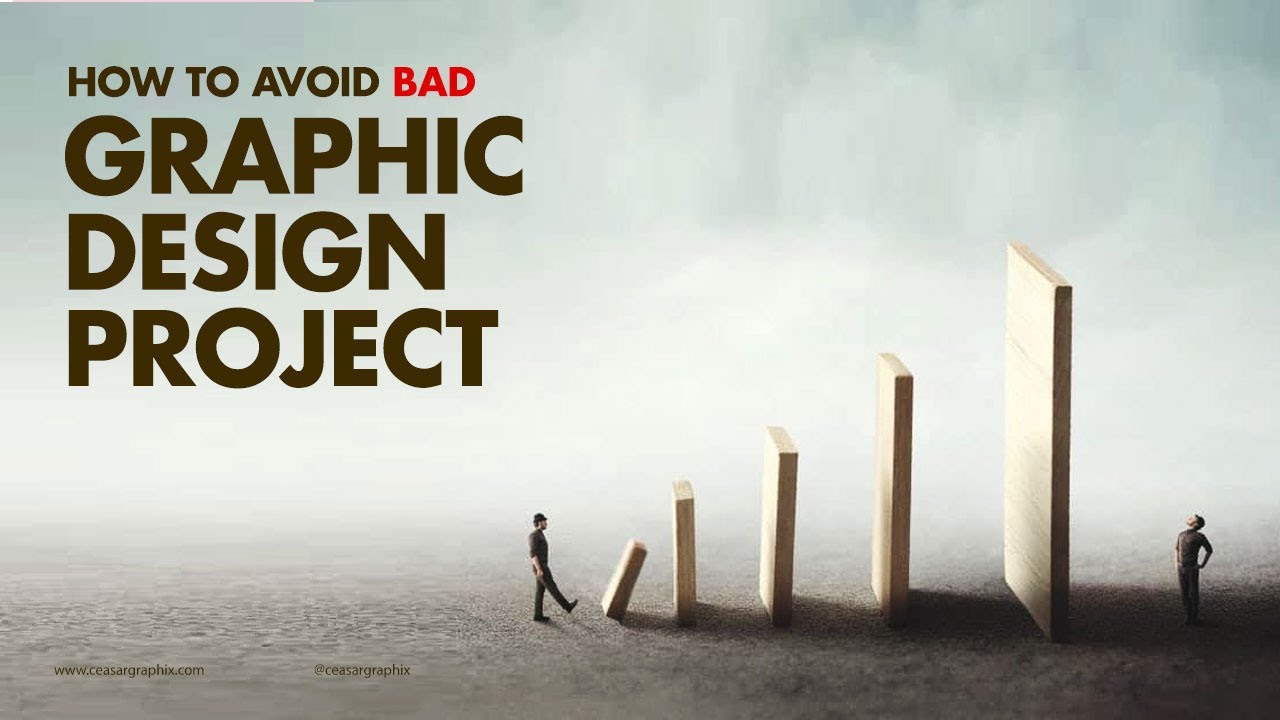 How To Avoid Bad Graphic Design Project - YouTube