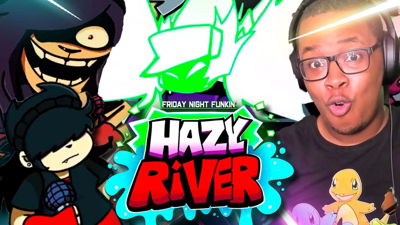 GARCELLO THE KING IS BACK and ANNIE! | HAZY RIVER FULL WEEK (FNF Mod/1 ...