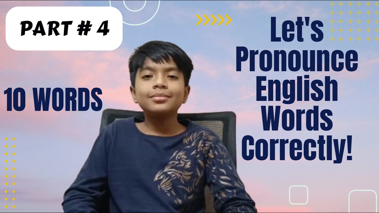 Pronounce English words correctly - Part 4 - YouTube
