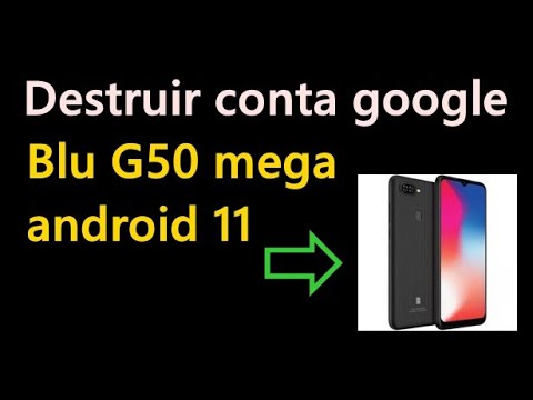 Desbloqueio conta google Blu G50 mega 2023 android 11 - YouTube