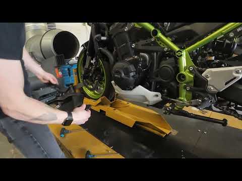 KAWASAKI Z900 ECU LOCATION AND REMOVAL FLASH MAPPING P3 TUNING - YouTube