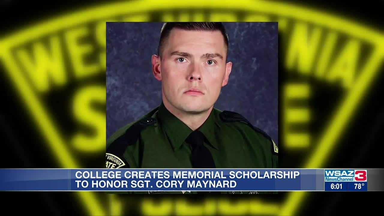 College establishes memorial scholarship in honor of Sgt. Cory Maynard ...