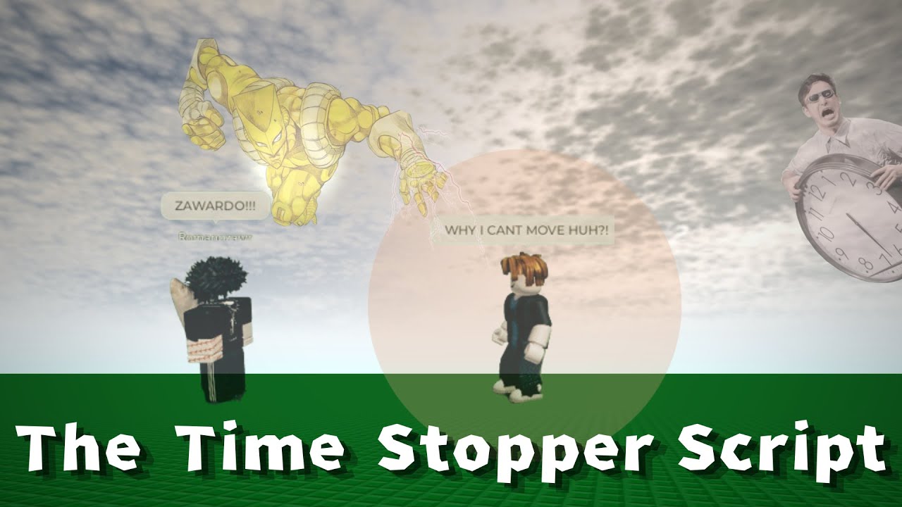Time Stopper Script Showcase - ROBLOX EXPLOITING - YouTube