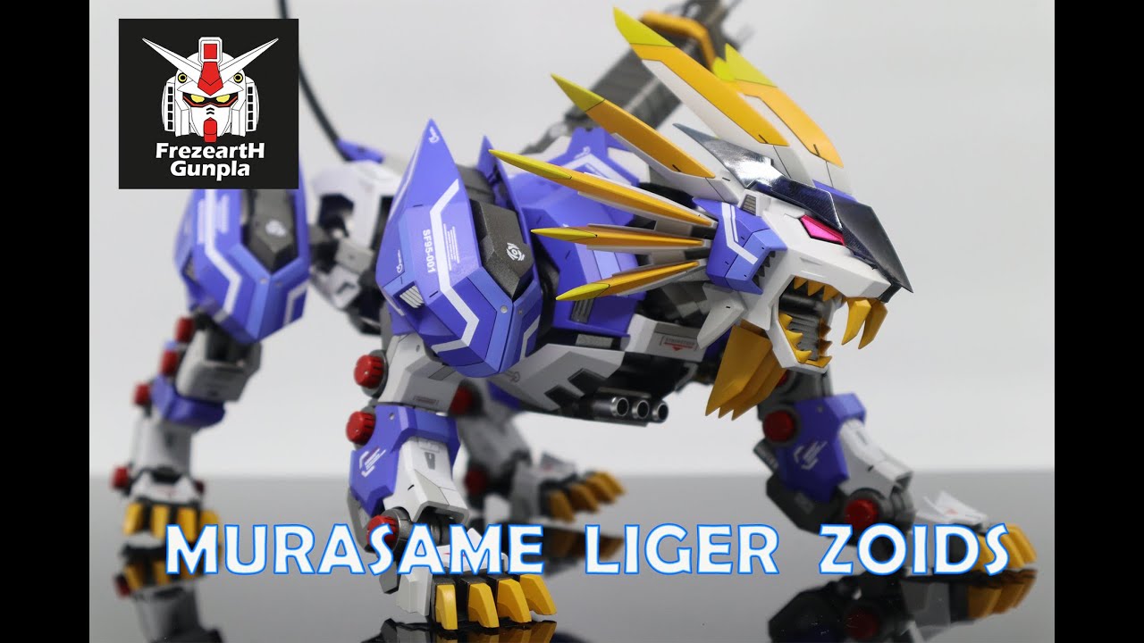 Murasame Liger Zoids Customize Color - YouTube