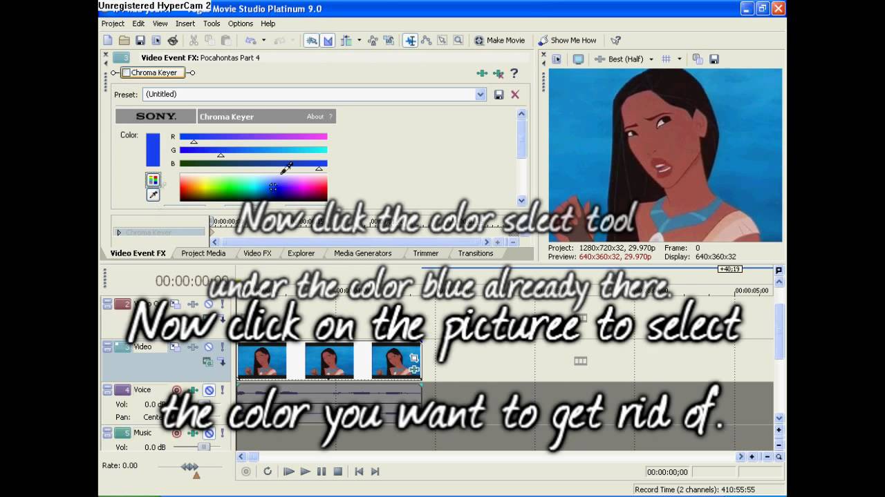 Vegas tutorial -- Chroma Keyer - YouTube