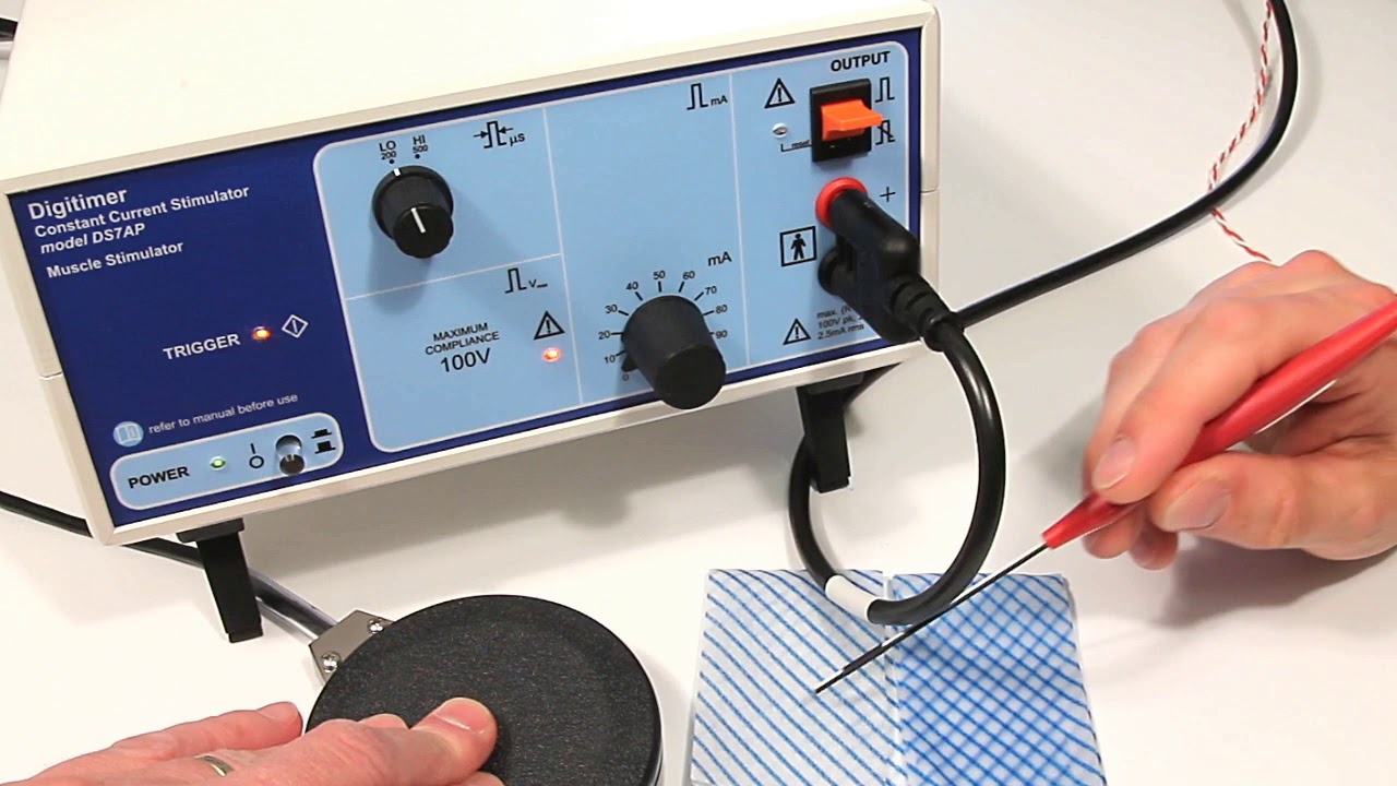 Digitimer DS7AP Tutorial - YouTube