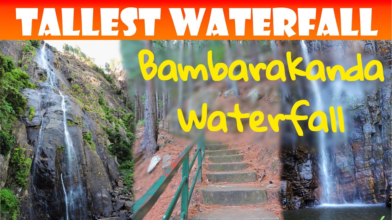 Bambarakanda Falls (බඹරකන්ද ඇල්ල) Tallest Waterfall In Sri Lanka - YouTube