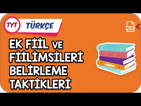 Ek Fiil ve Fiilimsileri Belirleme Taktikleri | Kamp2021   #YazKampı