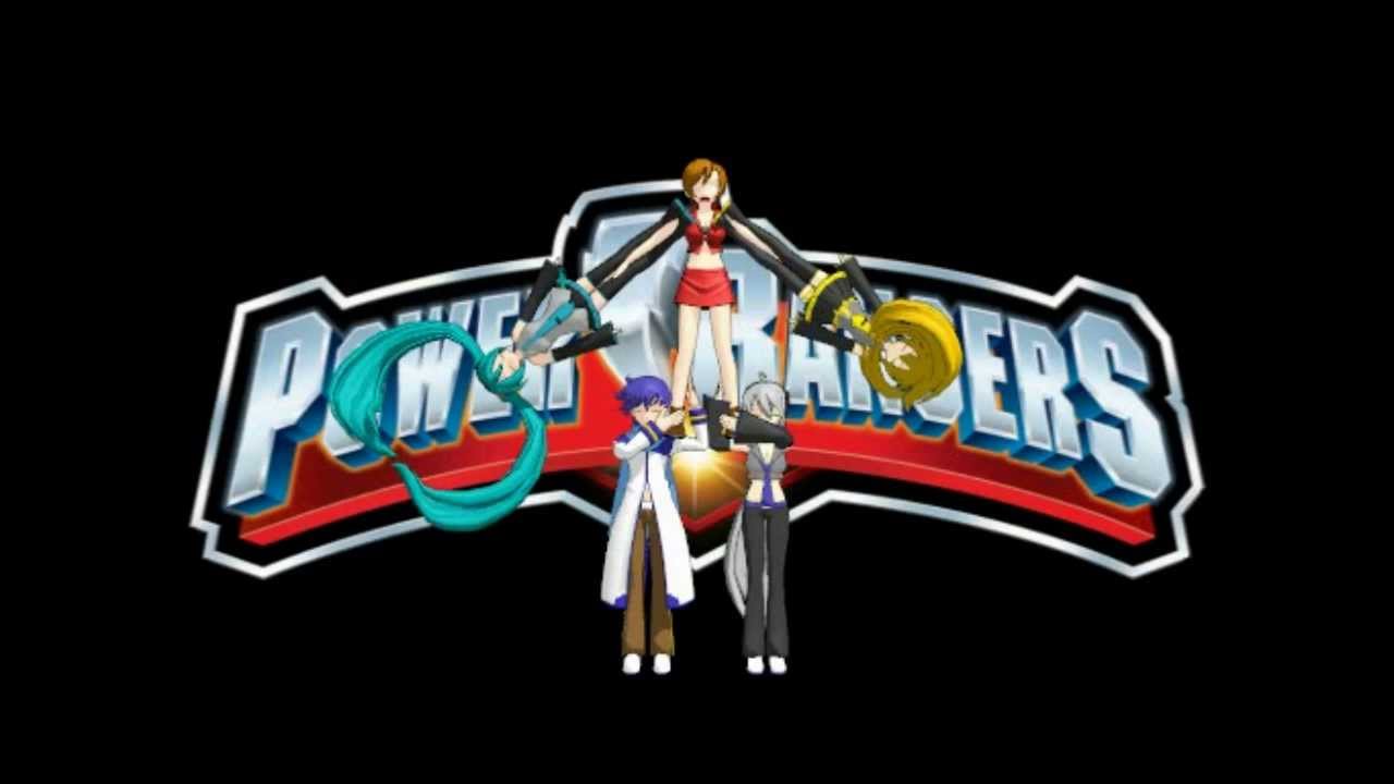 Mmd Minis Power Rangers Youtube