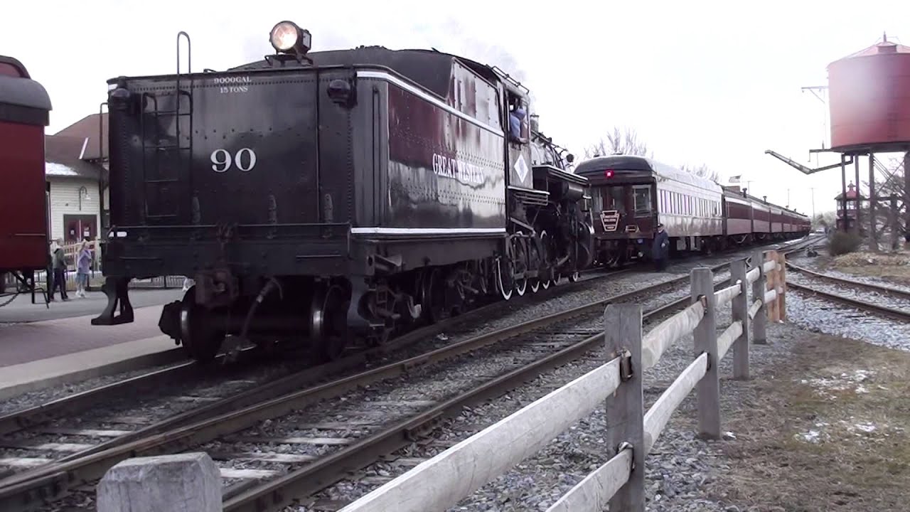 Strasburg and amtrak Keystone Corridor 2-17-13. - YouTube