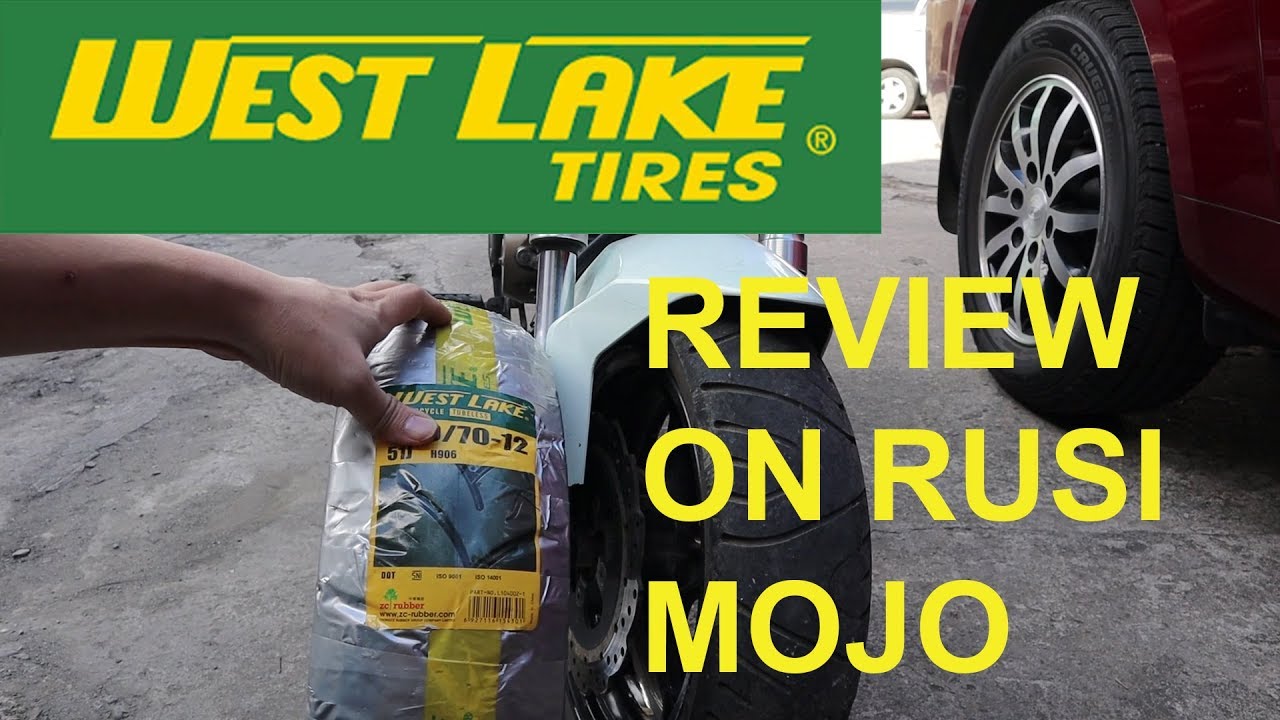 RUSI Mojo Restoration Part 3: WestLake Tire Review Installation - YouTube
