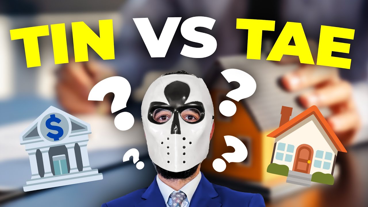 TIN o TAE para COMPARAR HIPOTECA - YouTube