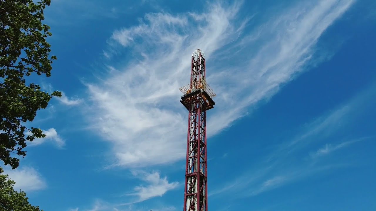 Bounce testing at Oakwood Theme Park - YouTube