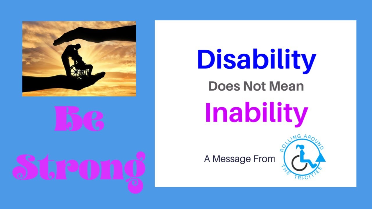 Disability doesn’t mean inability - YouTube