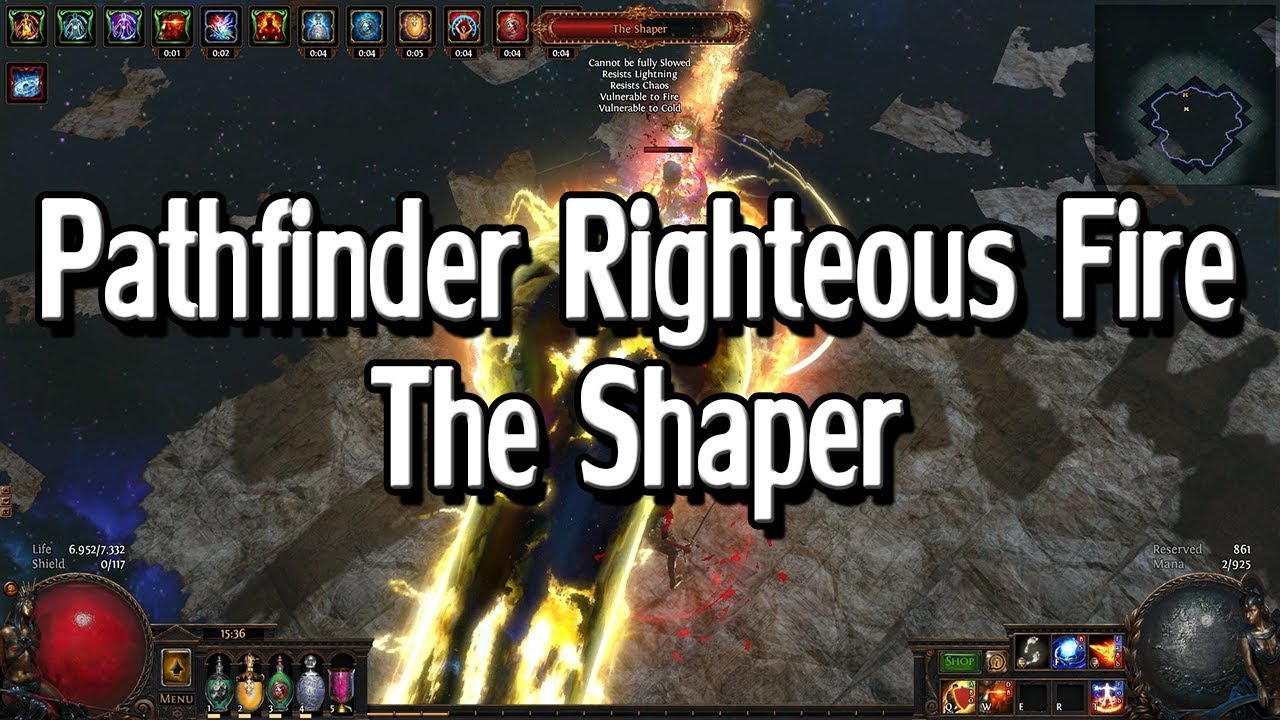 [3.2] Pathfinder Righteous Fire vs. The Shaper - YouTube