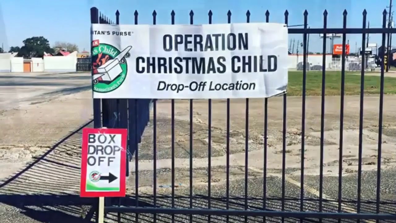 Two Moms Try Operation Christmas Child drop off! - YouTube