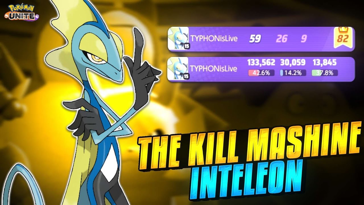 Inteleon Unleashing His Power Of Liquidation 🔥🥵|Build And Emblems ...