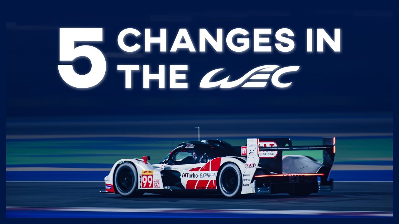 New Changes for the 2024 WEC Season! - YouTube