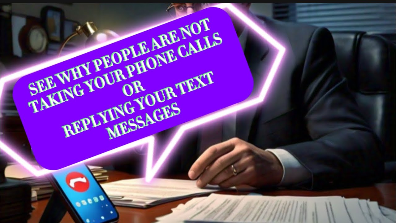 Why People Are Not Taking Your Calls #newvideo #selfimprovement # ...