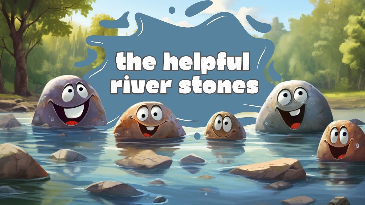 The Helpful River Stones | Best Short Stories for Kids in English ...