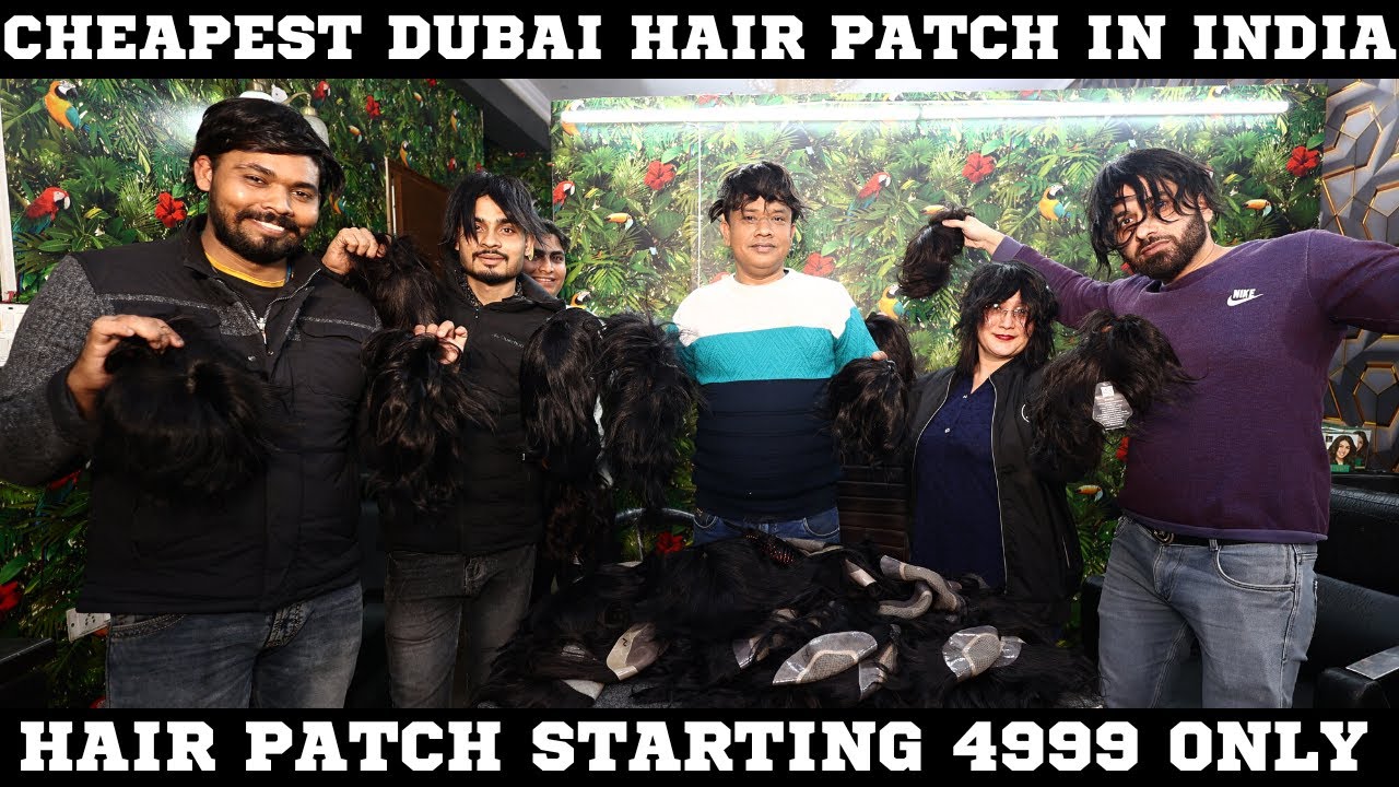 Dubai hair patch Cheapest in India | Best place to buy hair WIG ...