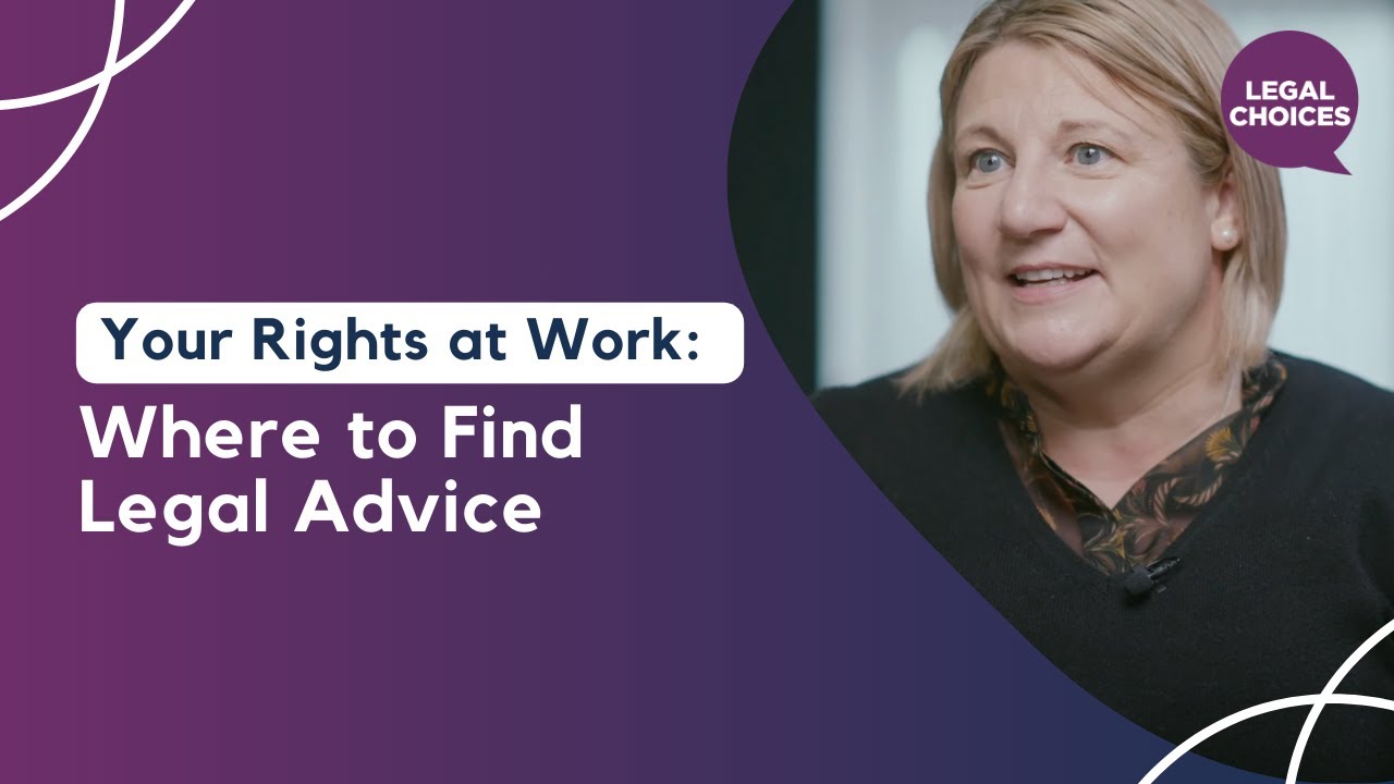 Your Rights at Work: Where to Find Legal Advice - YouTube