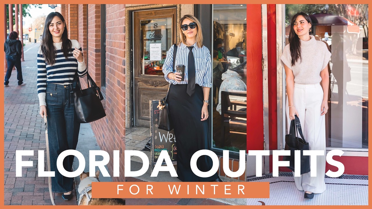 Florida Winter Outfits and Accessories for December - YouTube