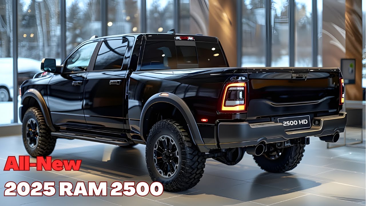All New 2025 RAM 2500 First Look - Luxury and Powerfull Pickup! - YouTube