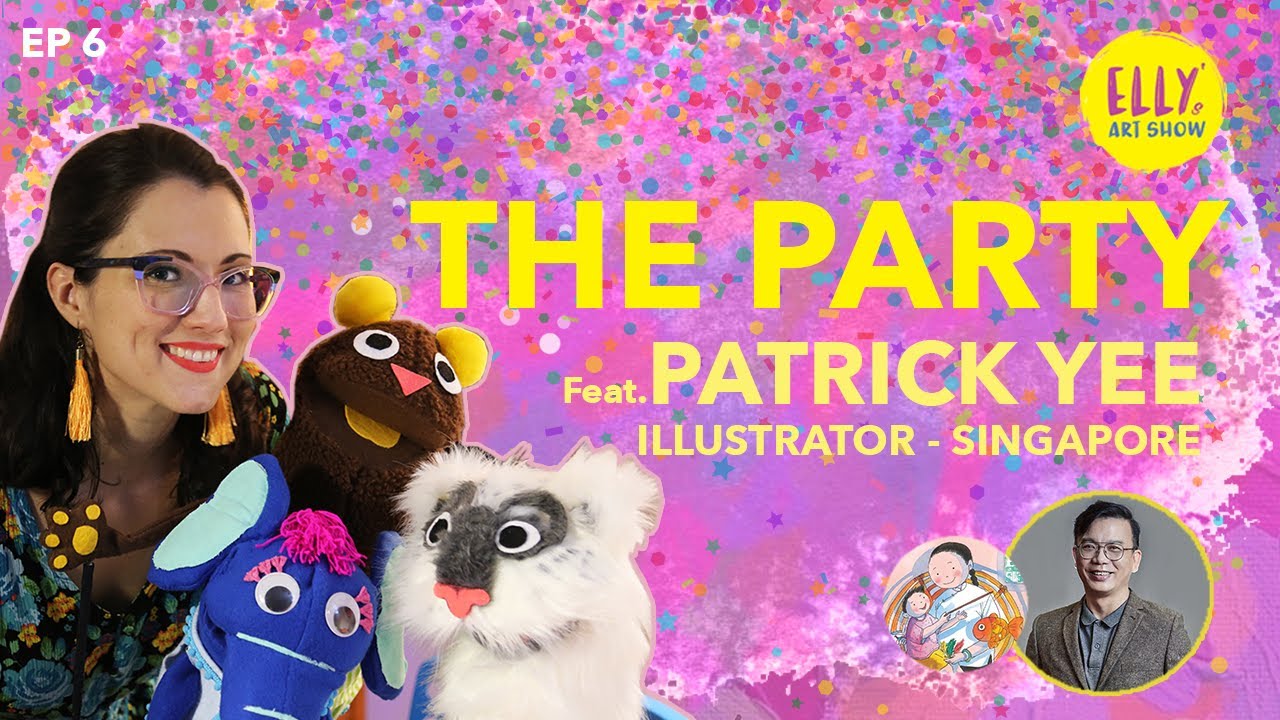 Teacher Elly Makes Stamps For Berry, Woscar and Mint Featuring Patrick Yee - YouTube