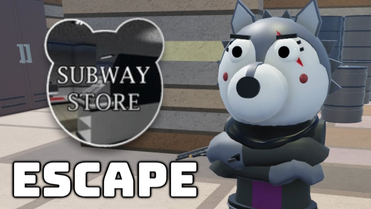 How to ESCAPE SUBWAY STORE in PIGGY: The Storybook - YouTube