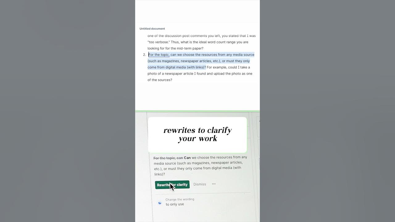 A must-have tool for students! #grammarly #studytips - YouTube