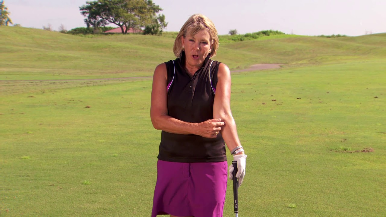 Gripping the Golf Club with Cindy Miller - YouTube