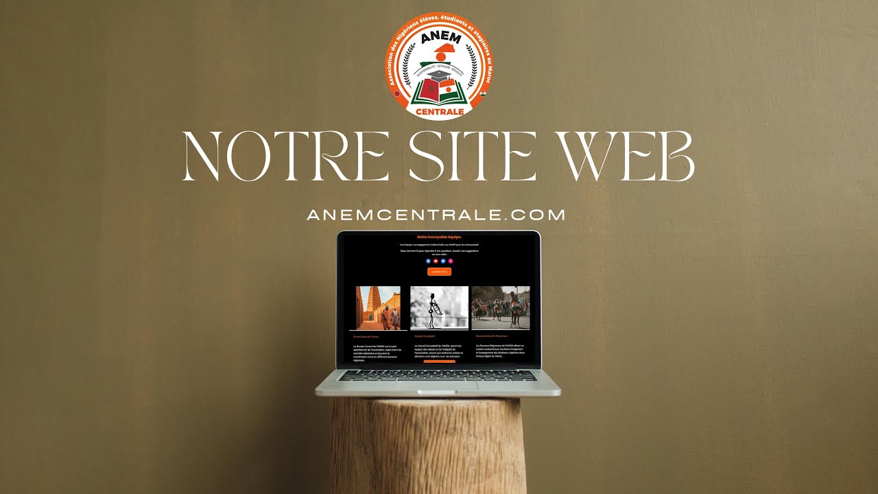 Lancement du Site Web de l'ANEM - YouTube