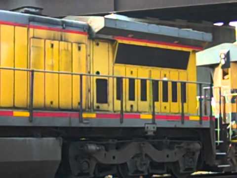 CREX #9058 (C40-8) Ex Union Pacific Sitting Idle on Chemical Coast Line - YouTube