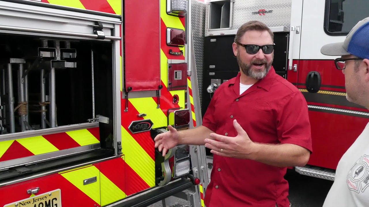 KME Tower Ladder - YouTube