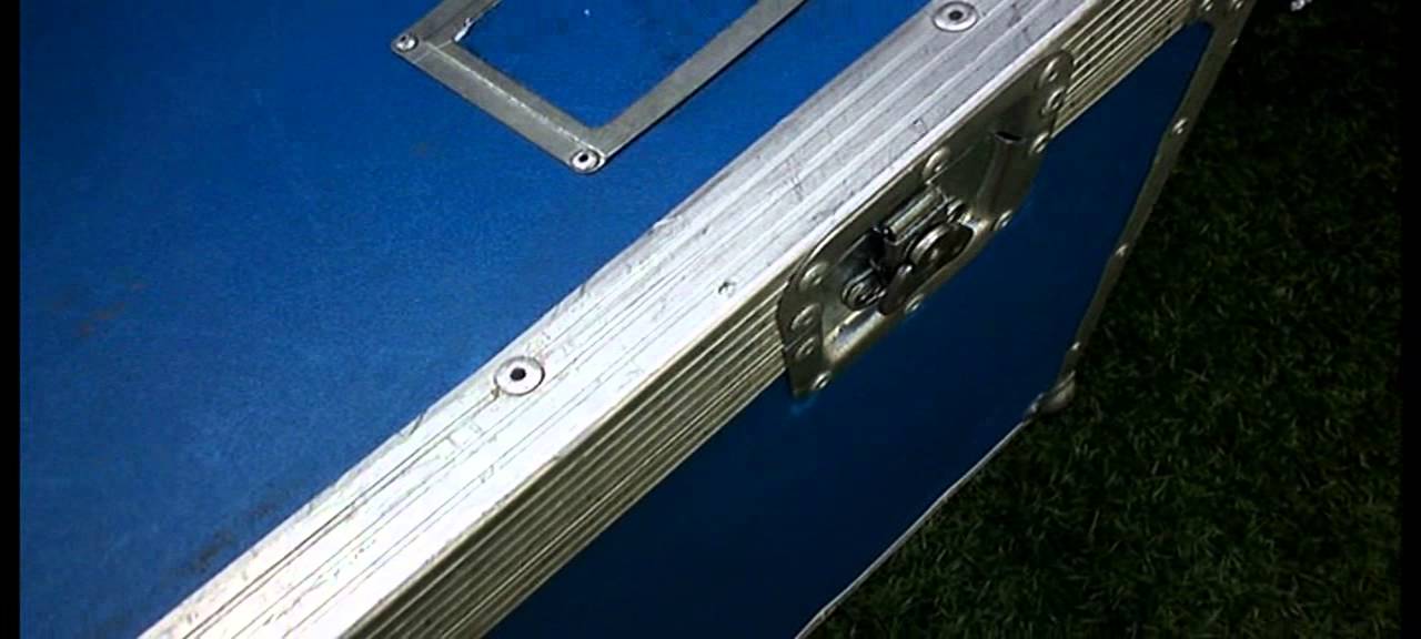 LIGHTWEIGHT HEAVY DUTY MEDIUM TRUNK CHEST STYLE FLIGHT CASE 7mm ASTRO ...