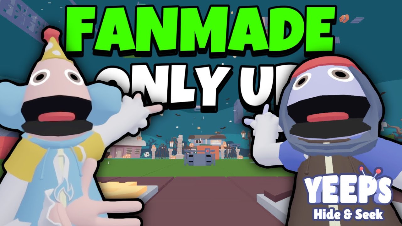 I Tried The HARDEST Fan Made Only up in Yeeps Hide And Seek! - YouTube