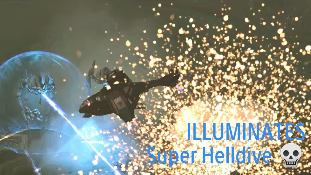 HELLDIVERS 2 | ILLUMINATES Evacuate Priority Citizens SUPER HELLDIVE ...