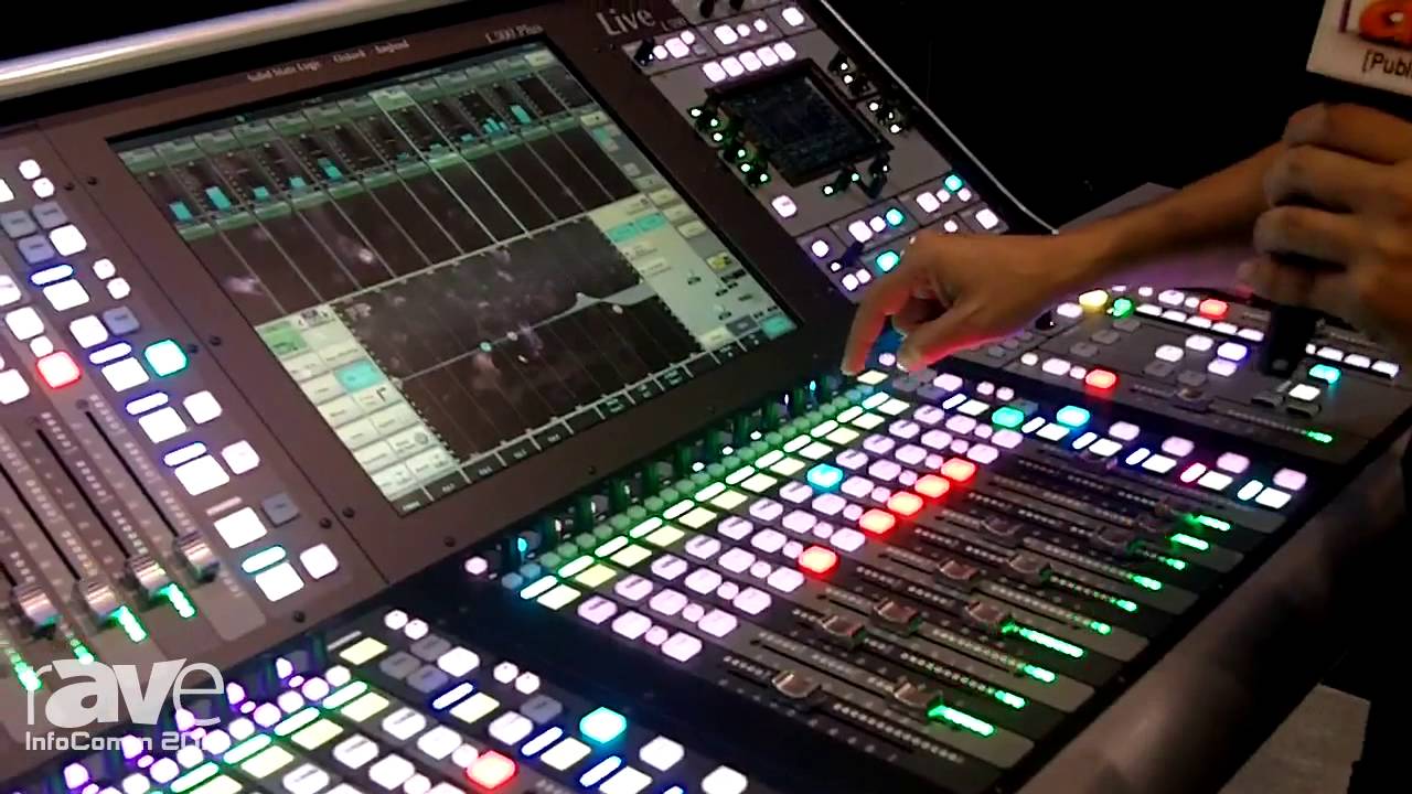InfoComm 2015: Solid State Logic Overviews L500 Plus Live Mixing ...