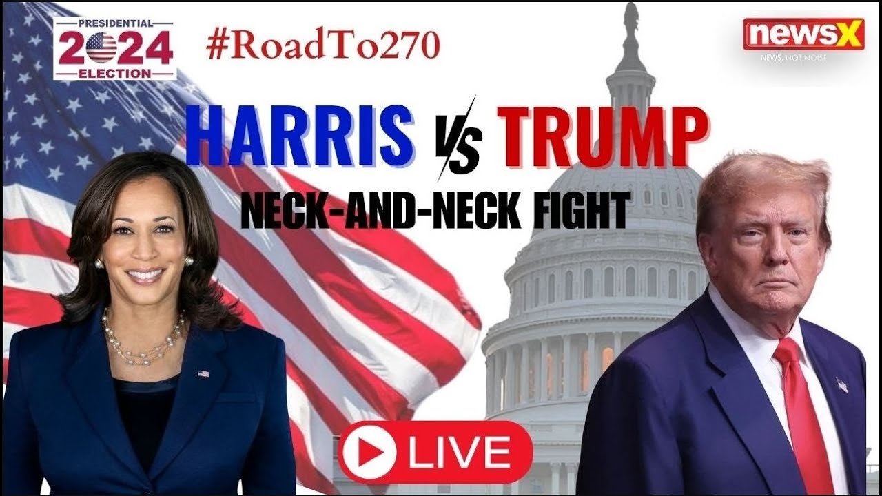 LIVE: US Election 2024 Updates | Trump Vs Harris | Who is Ahead? | Race ...