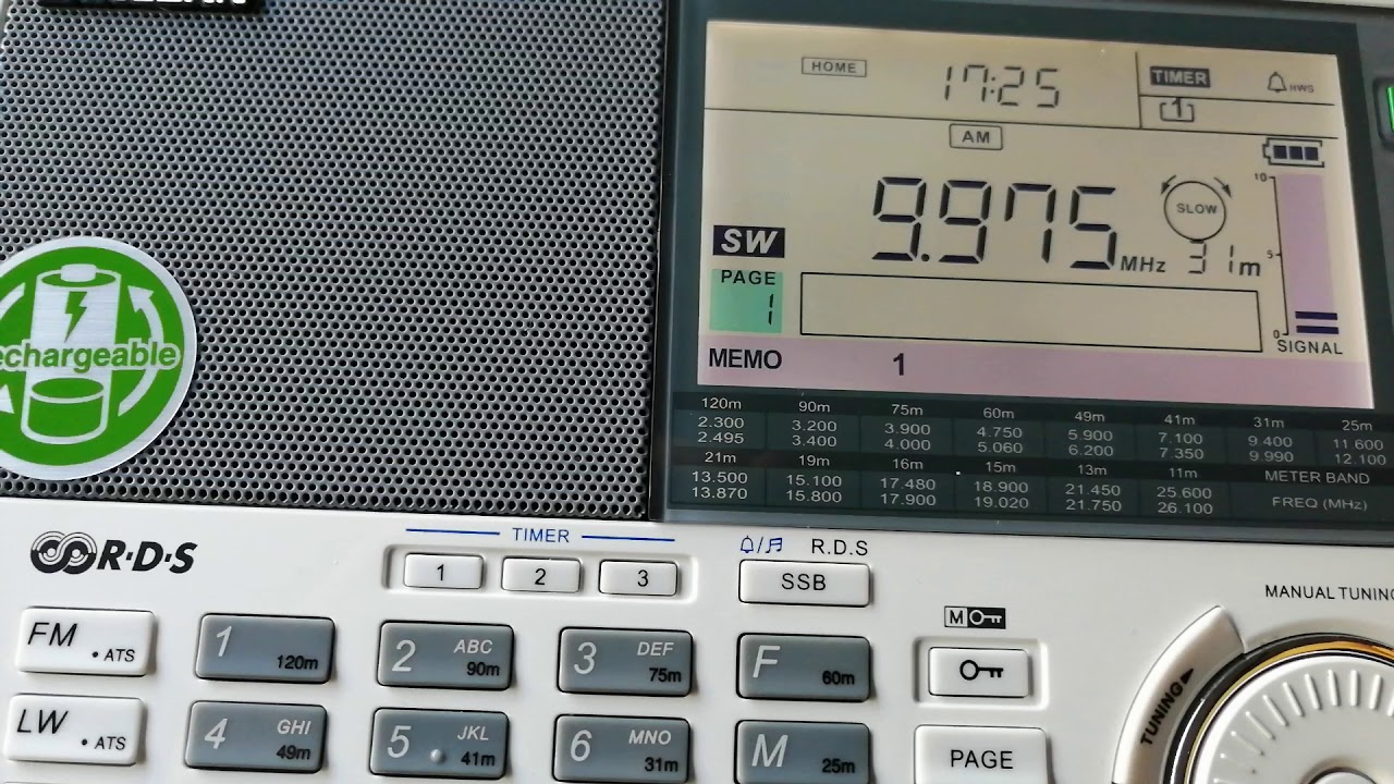 Sangean ats-909x, Voice of America Radio Ashna - YouTube
