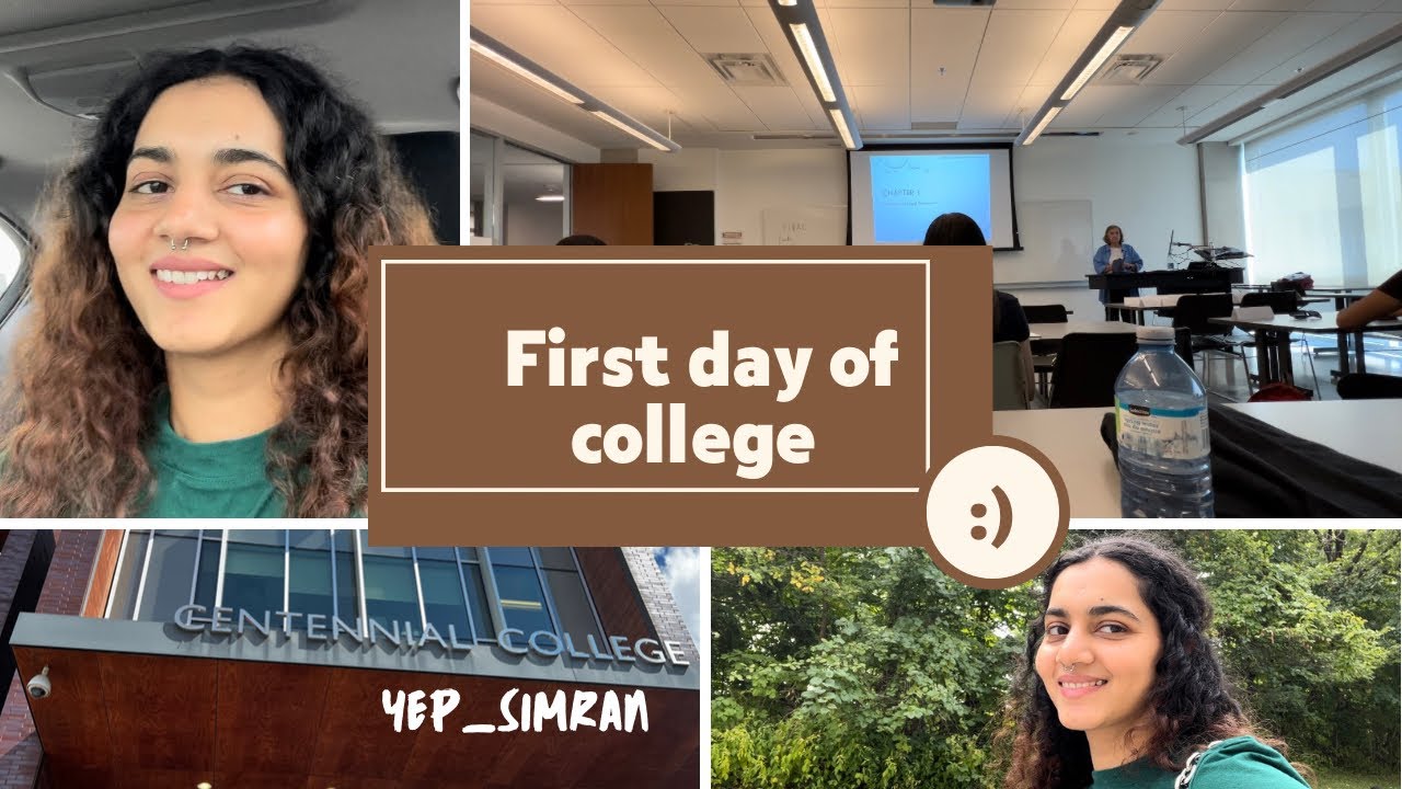 First day of college: Centennial College 🇨🇦 :) - YouTube