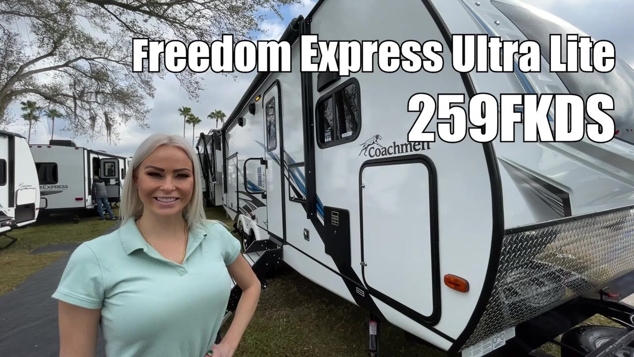 2021 Coachmen RV-Freedom Express Ultra Lite-259FKDS - YouTube