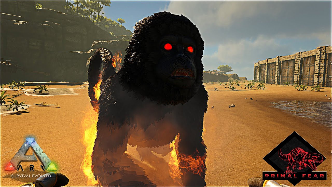 DEMONİC MESOPİTHECUS!!//ARK Modlu Primal Fear #16 - YouTube