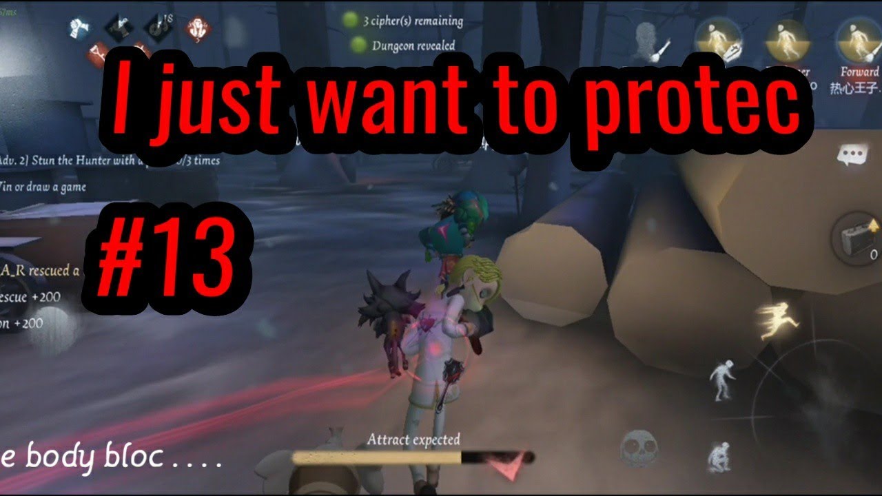 [Identity V] when you try to body block #13 Embalmer gameplay - YouTube