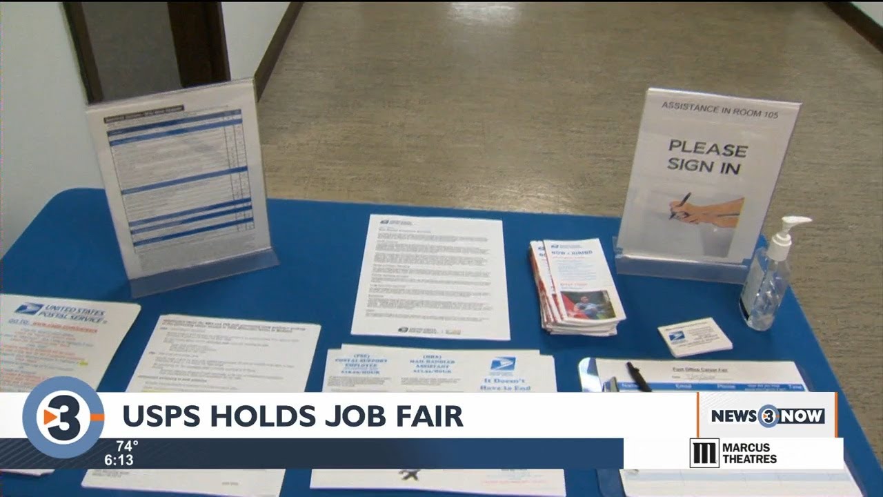 USPS holds job fair in Madison - YouTube